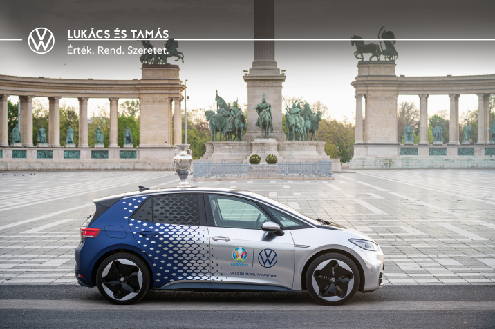 Lukács és Tamás Kft. | Volkswagen az UEFA Euro 2020TM Trophy Tour-on